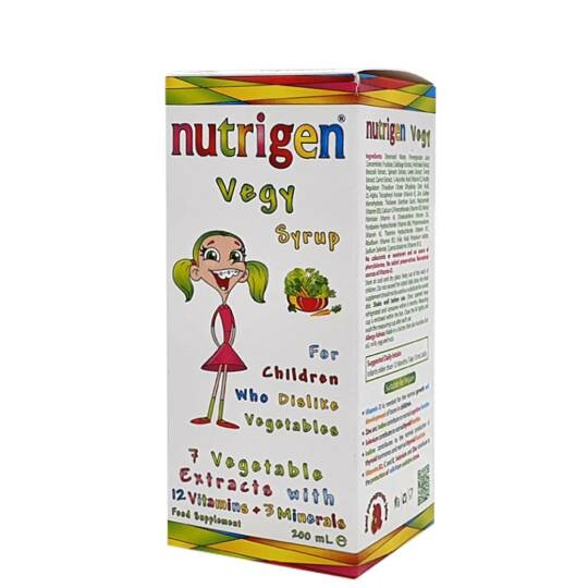 Nutrigen Vegy syrop 200ml.